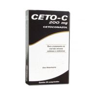 Ceto-C 20 com 20 comprimidos | Cobasi